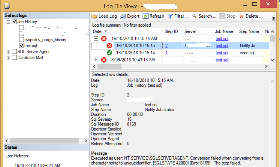 SQL Agent Tips: Using JOBID Token in T-SQL Job Steps To Fetch The Job ... SQL Agent Tips: Using JOBID Token in T-SQL Job Steps To Fetch The Job ...